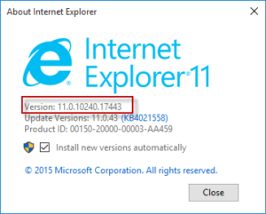 How to Check What Version of Internet Explorer I Have on Windows 10