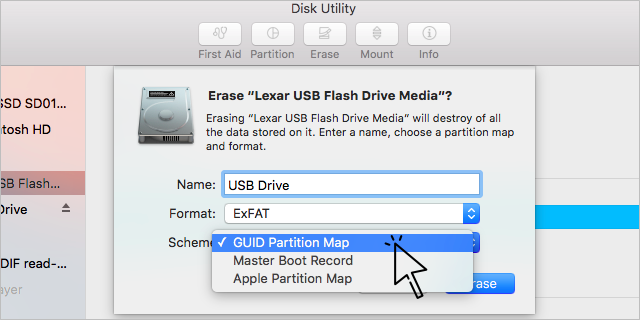 Guid Partition Map Naacards